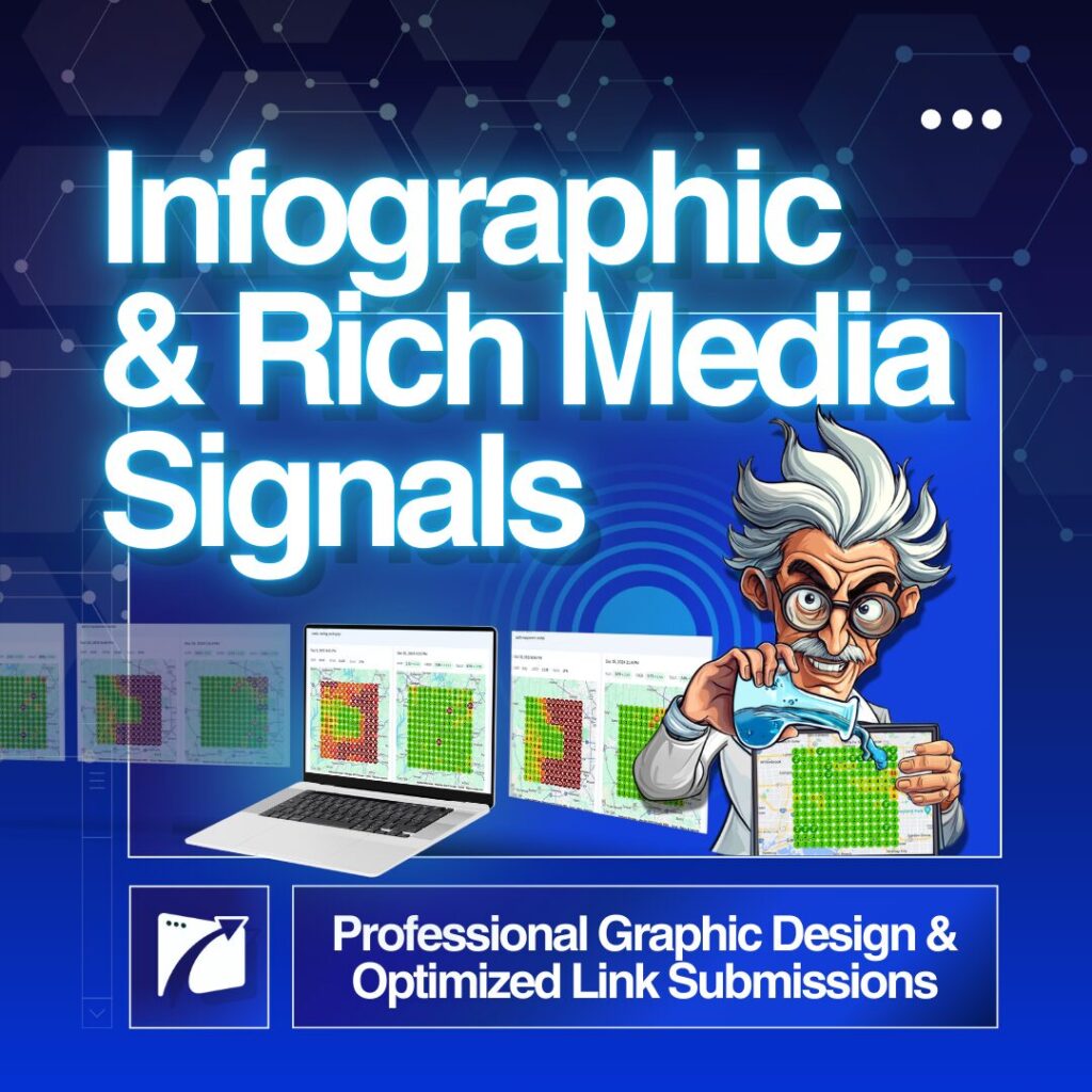 Custom Infographic W Links Add-On - WEB20 Ranker
